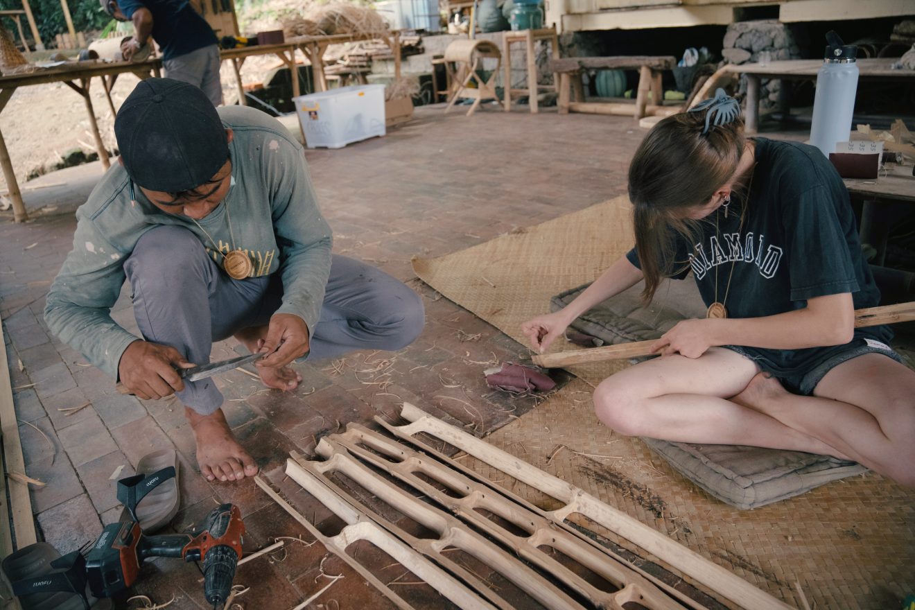 This Fantastic Bamboo Table is Made from Bamboo Bone - Bamboo U