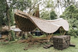 Innovations In Traditional Sirap Roofing: Building With Bamboo Splits ...