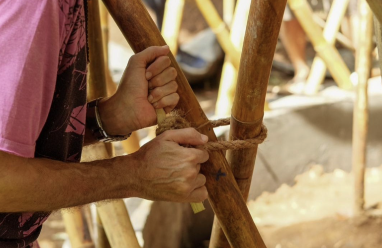 How We Built An Amazing, Low-cost Bamboo And Mud Yurt - Bamboo U