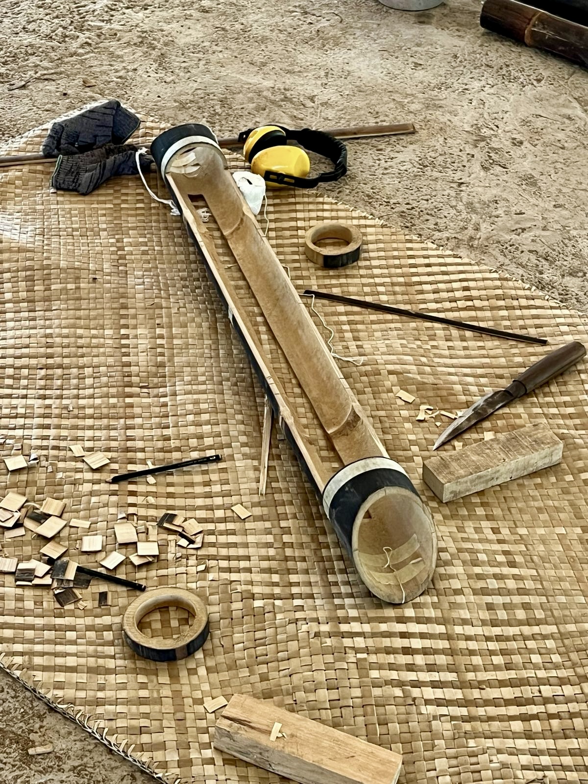 Crafting A Modern Light Fixture From Black Bamboo - Bamboo U