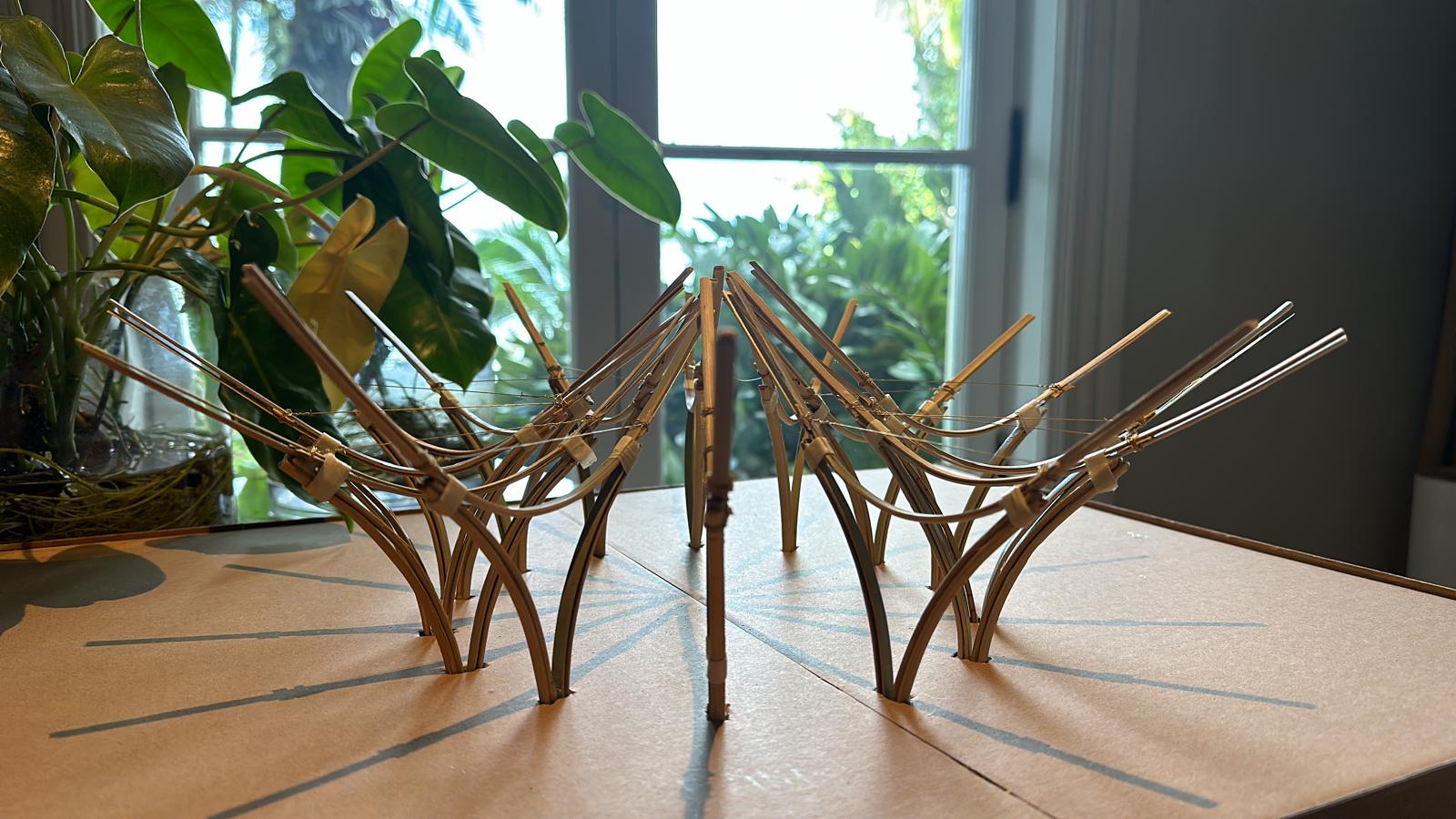 The Torii Pavilion: A Gathering Space Embodying Energy Flow - Bamboo U