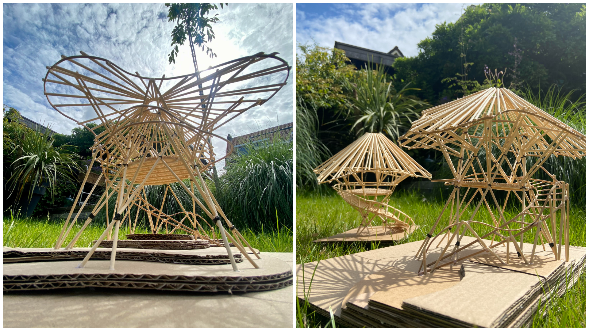 A Bamboo Community Center Inspired by Cacao Pods - Bamboo U