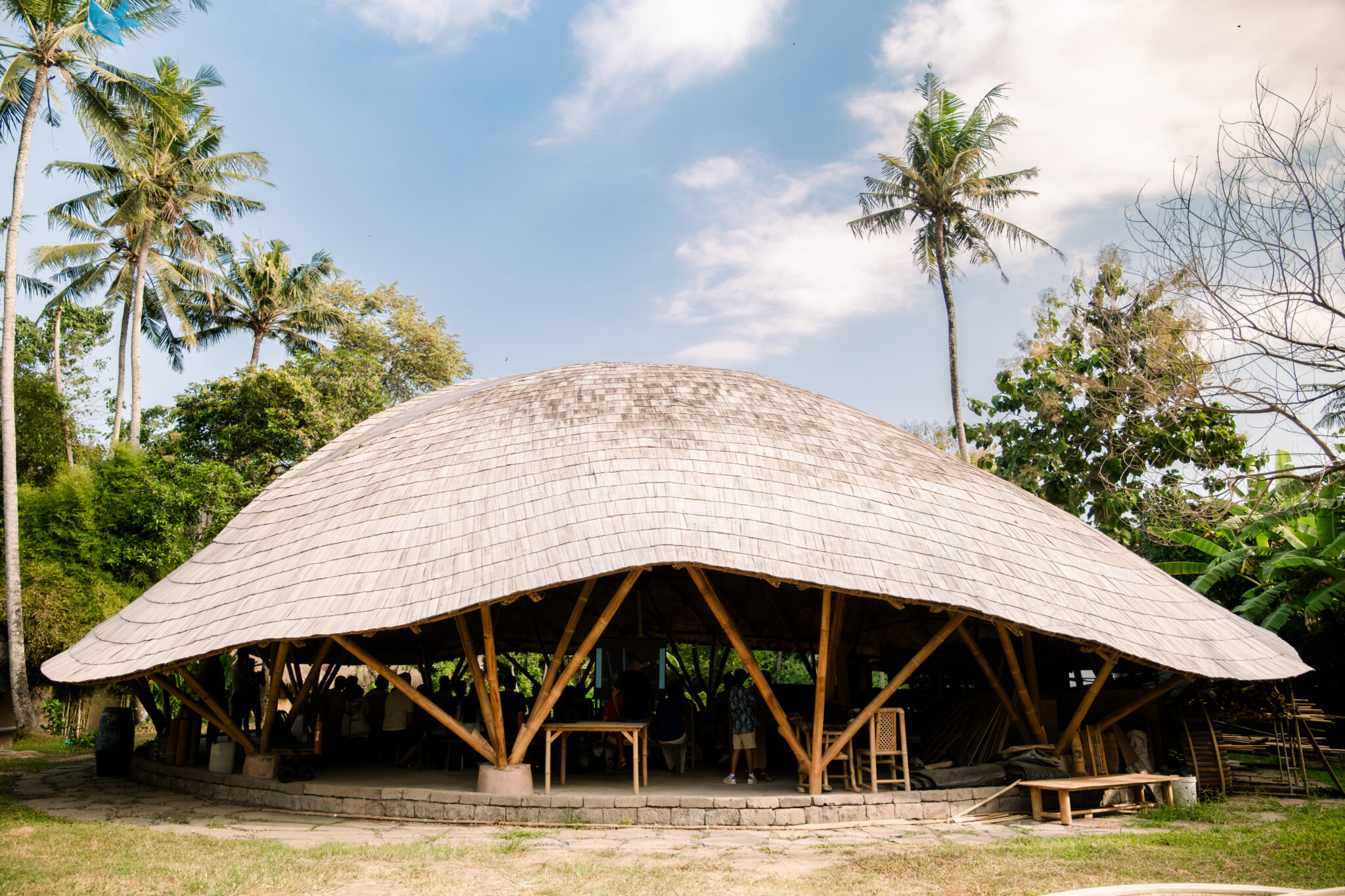 Experiencing Thermal Delight in a Bamboo Dome - Bamboo U