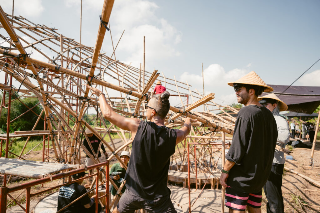 Building a Community-Centered Pavilion in Bamboo with Augmented Reality ...